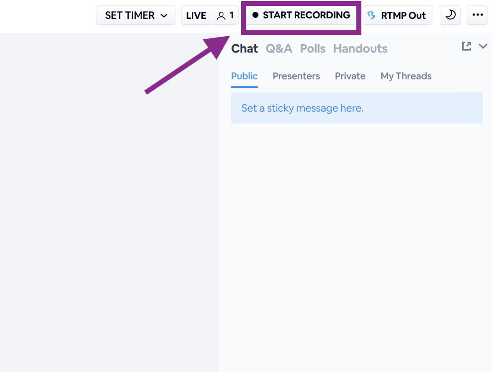 BigMarker Webinar Dashboard Guide for Admins, Hosts & Presenters